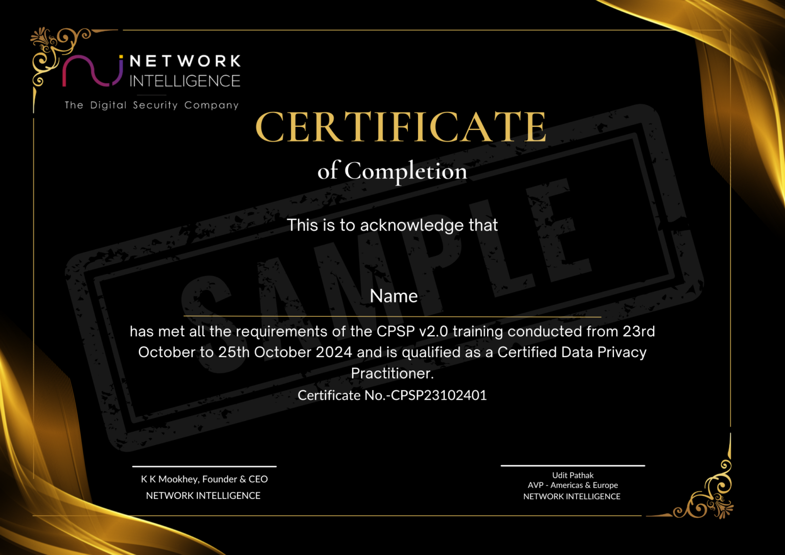 Certified Payment Security Practitioner – Network Intelligence