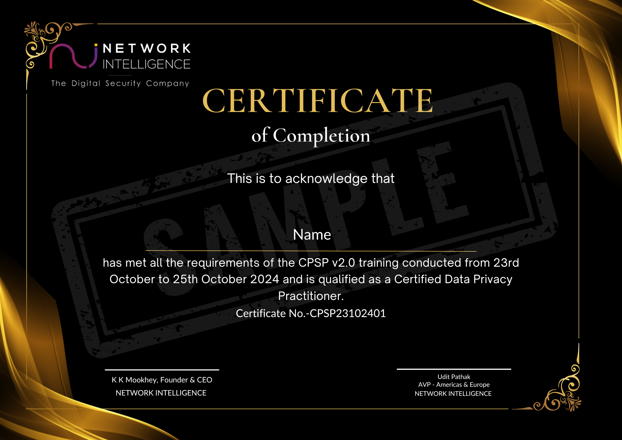 Certified Payment Security Practitioner – Network Intelligence