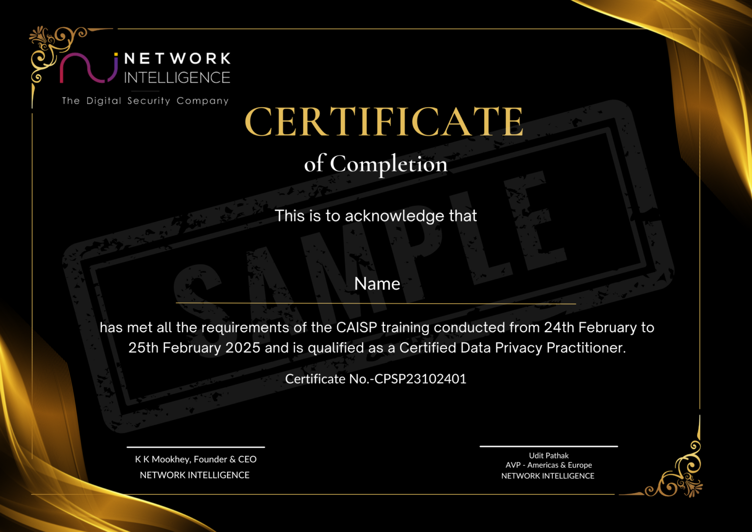 Certified AI Security Practitioner – Network Intelligence