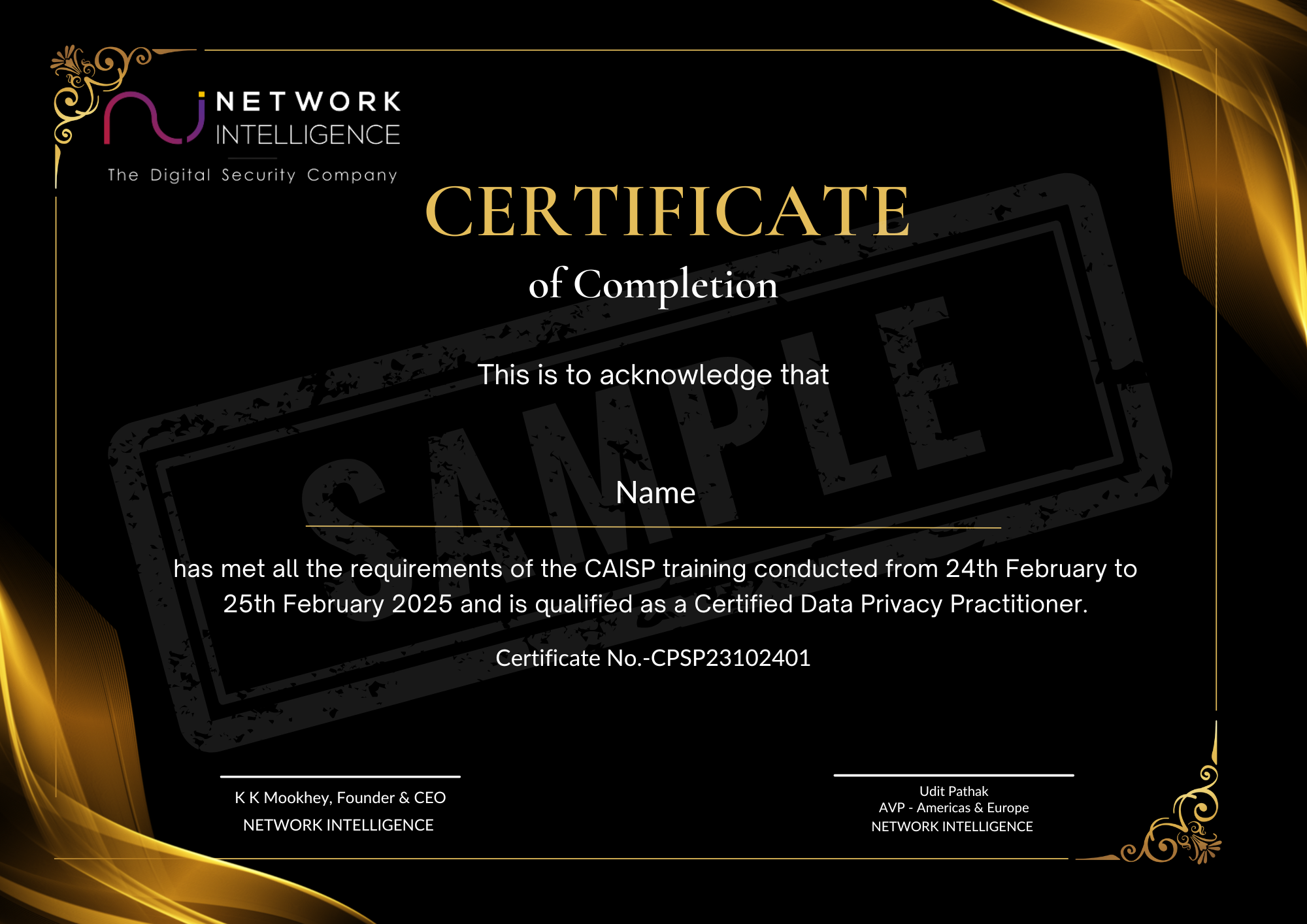 Certified AI Security Practitioner – Network Intelligence